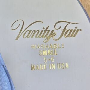 Vanity Fair | Shoes | Vanity Fair Womens Blue Nylon House Shoes Bedroom ...